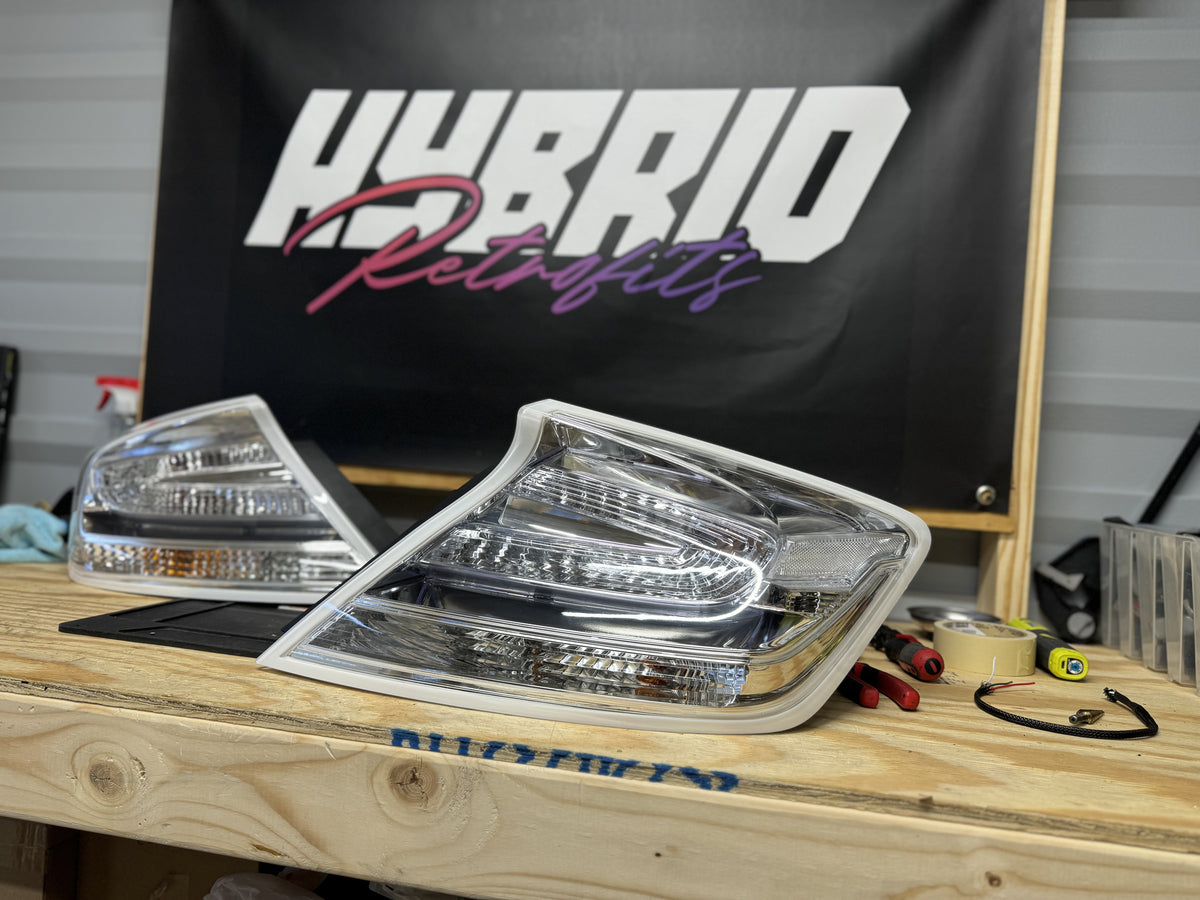 9th Gen Civic Coupe Clear Tails – Hybrid Retrofits